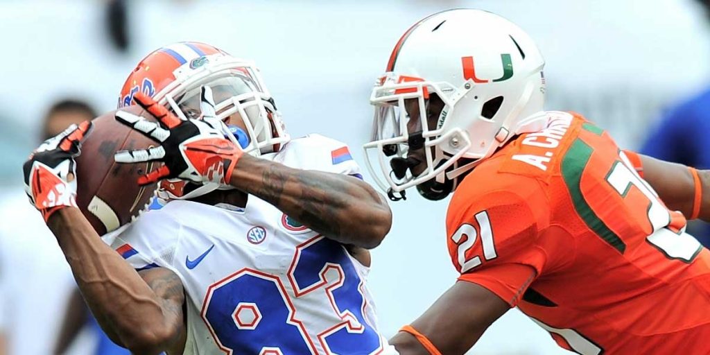 Miami Hurricanes And Florida Gators Kick Off College Football