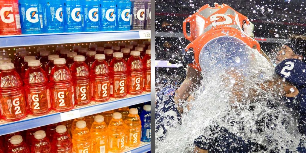 Gatorade shower