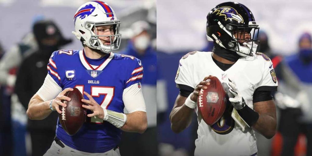 Josh Allen vs. Lamar Jackson: Prop Bets Favor Allen